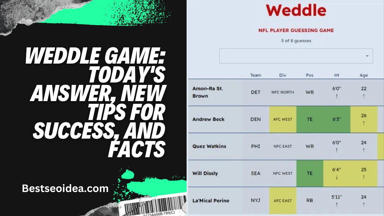 Weddle Game: Today's Answer (April 2026), New Tips for Success