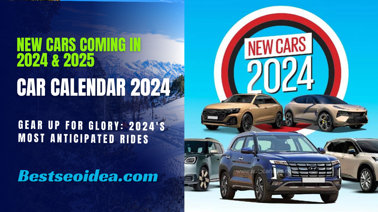 Gear Up for Glory: Car Calendar 2024's Most Anticipated Rides