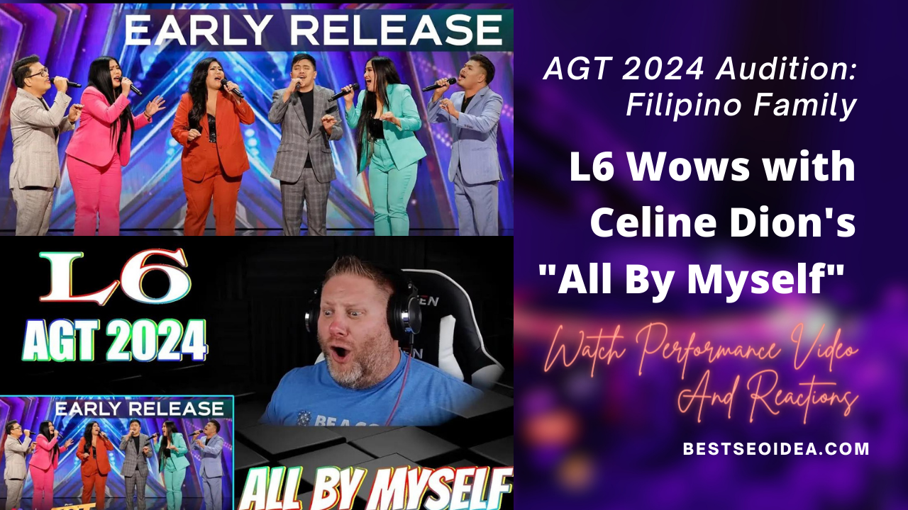AGT 2024 Audition: Filipino Family L6 Wows with Celine Dion's "All By ...