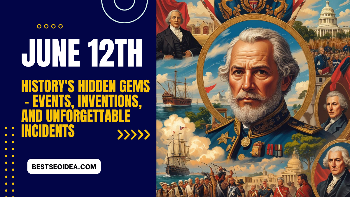 Your Guide to June 12th: History's Hidden Gems