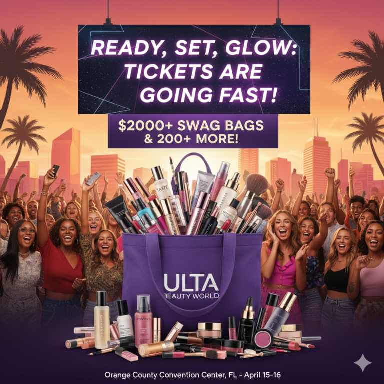 $2,000 Swag Bags & 200+ Brands: Ulta Beauty World 2026 Florida Tickets ...